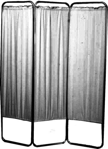 P W Three Panel Privacy Screen Without Wheels